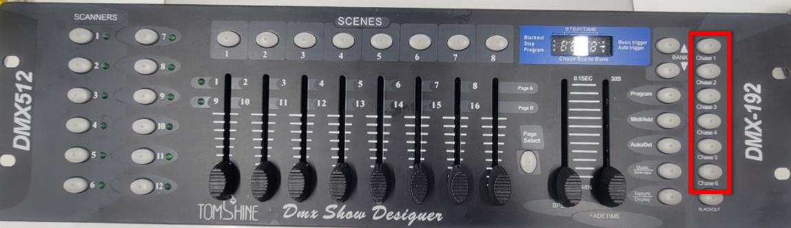 TOMSHINE DMX-192を使ったDMX操作実践編｜インターン技術ブログ