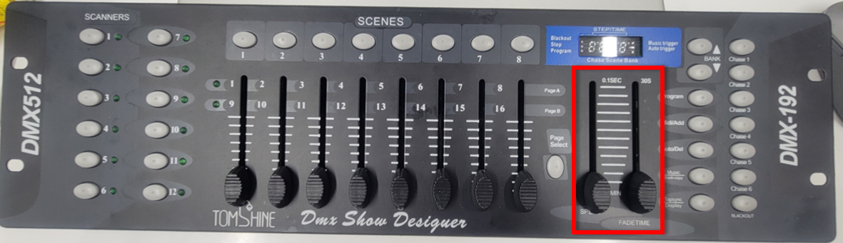 TOMSHINE DMX-192を使ったDMX操作実践編｜インターン技術ブログ