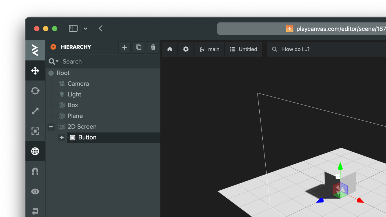🖲️ ボタン演出で遊ぶ PLAYCANVAS（入門）｜インターン技術ブログ