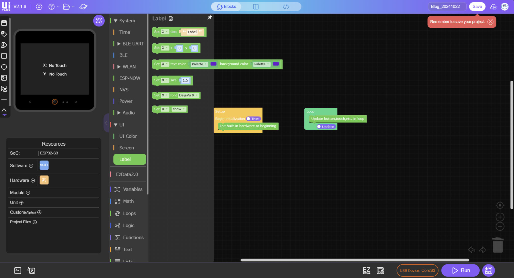 M5Stack Cores3とUIFlow2.0を使ってMQTT通信してみた！｜インターン技術ブログ