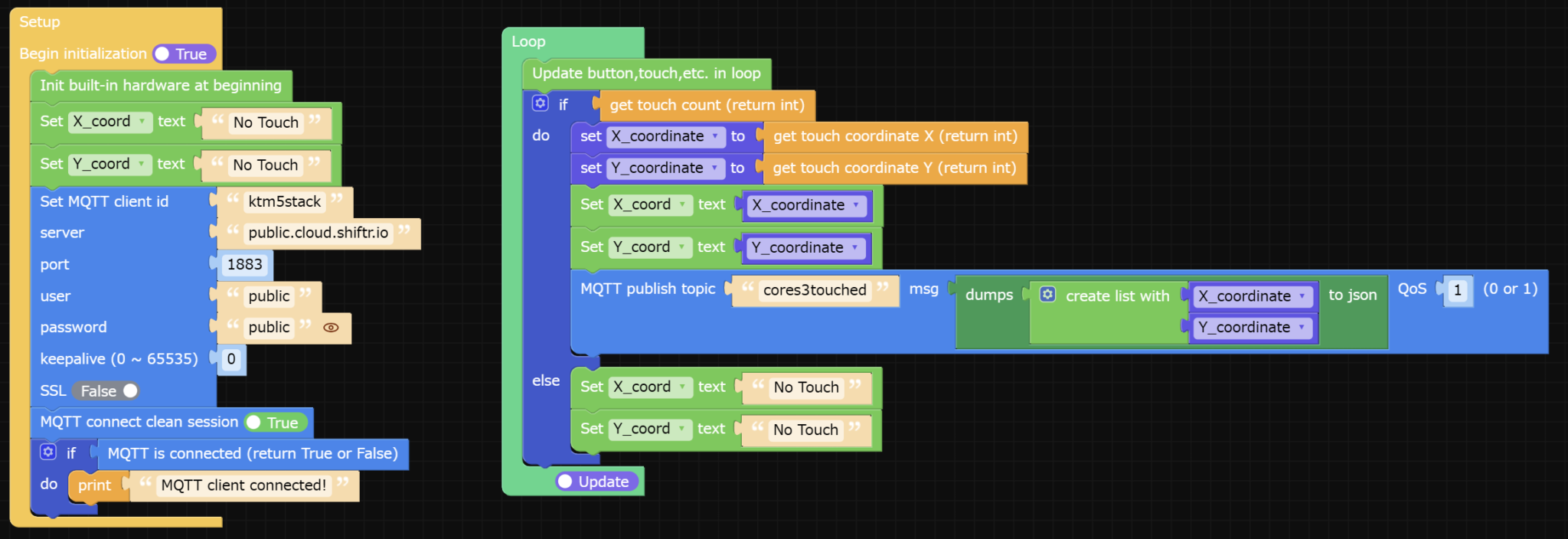 M5Stack Cores3とUIFlow2.0を使ってMQTT通信してみた！｜インターン技術ブログ